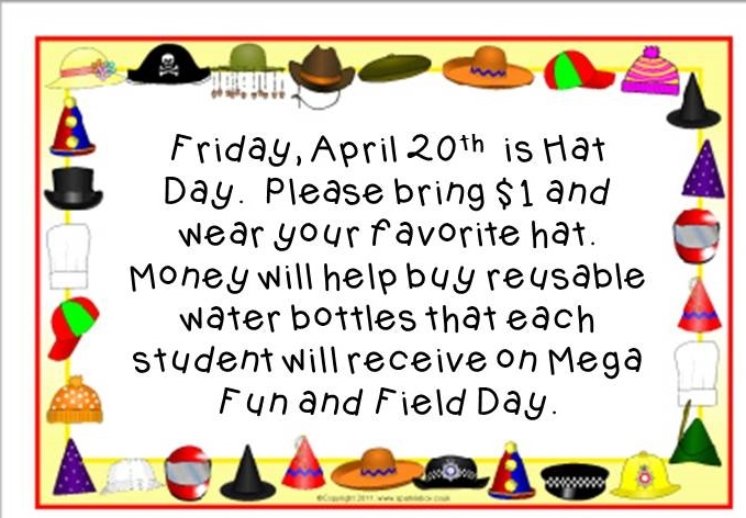 Hat Day | Prairie Grove Elementary School