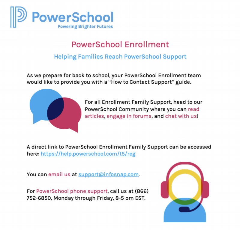 PowerSchool Enrollment Support | Prairie Grove School District